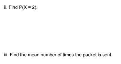 Solved a. A computer sends a packet of information along a | Chegg.com