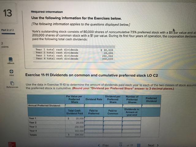 Solved 13 Required information Use the following information | Chegg.com