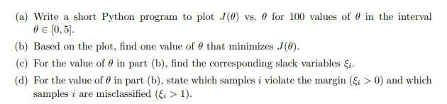 2. Consider the following dataset, with scalar | Chegg.com