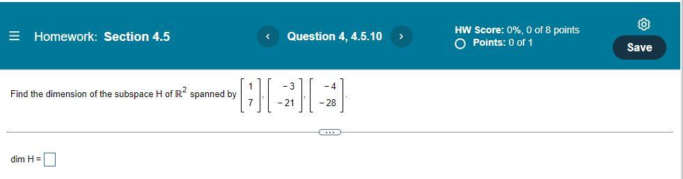 Solved Homework: Section 4.5