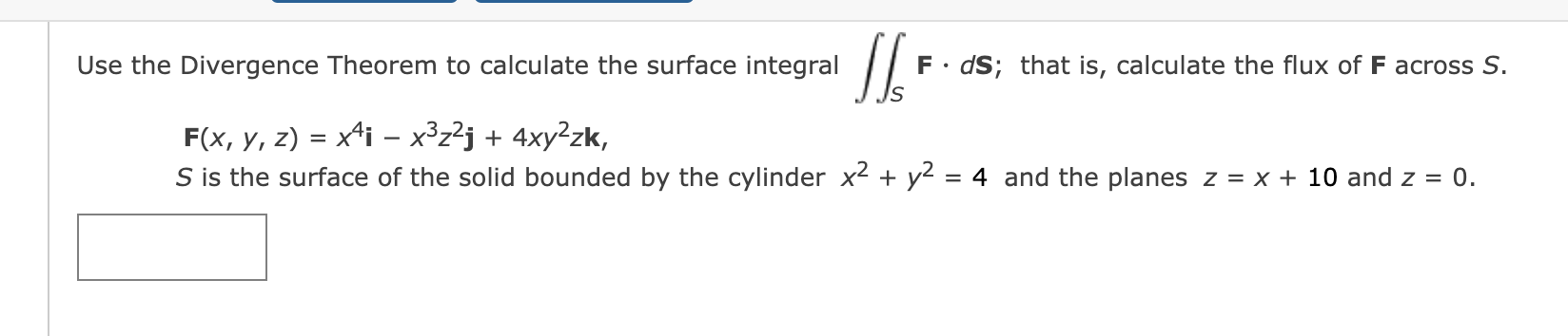 Solved Use the Divergence Theorem to calculate the surface | Chegg.com