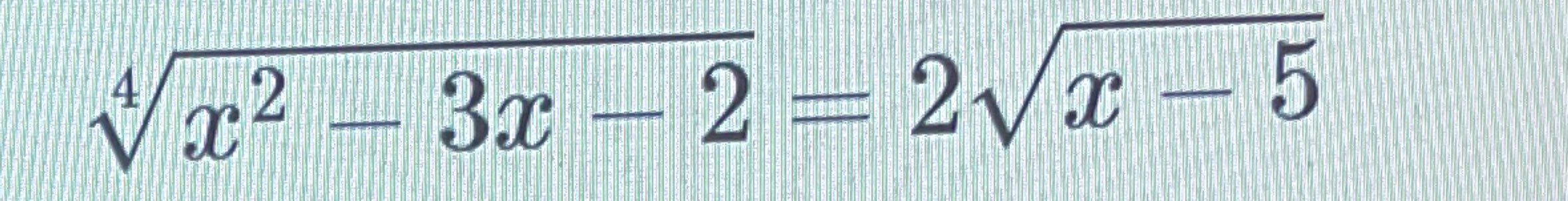 Solved x2-3x-24=2x-52 | Chegg.com
