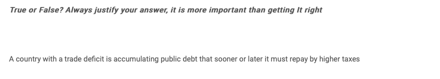 Solved True or False? Always justify your answer, it is more | Chegg.com