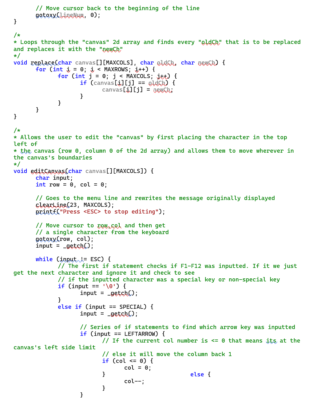 Solved // Used to get the character to be replaced and the | Chegg.com