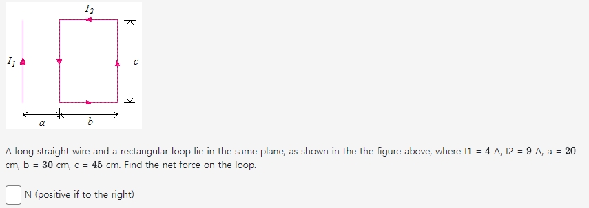 Solved A long straight wire and a rectangular loop lie in | Chegg.com