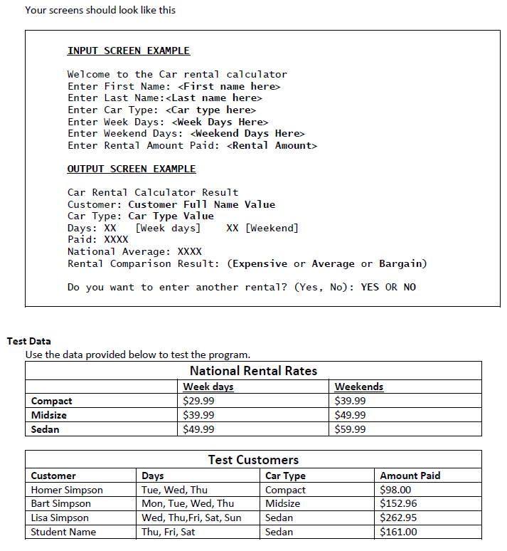 Solved Software Required 1. Apache Netbeans Assignment 1. | Chegg.com