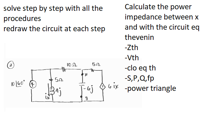 Solved solve step by step with all the procedures redraw the | Chegg.com