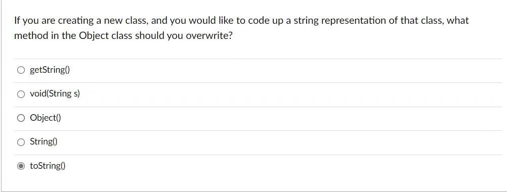 Solved If you are creating a new class, and you would like | Chegg.com