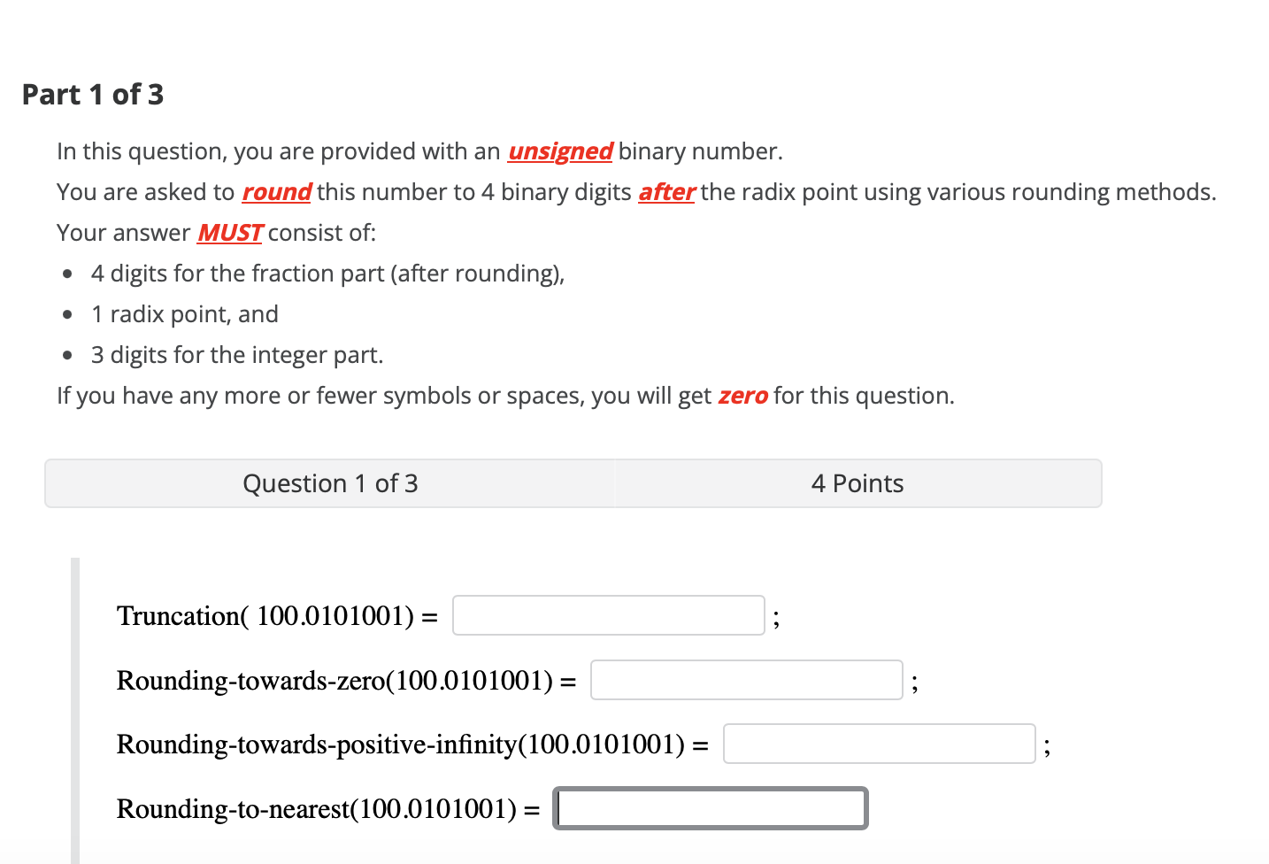 Solved In this question, you are provided with an unsigned | Chegg.com
