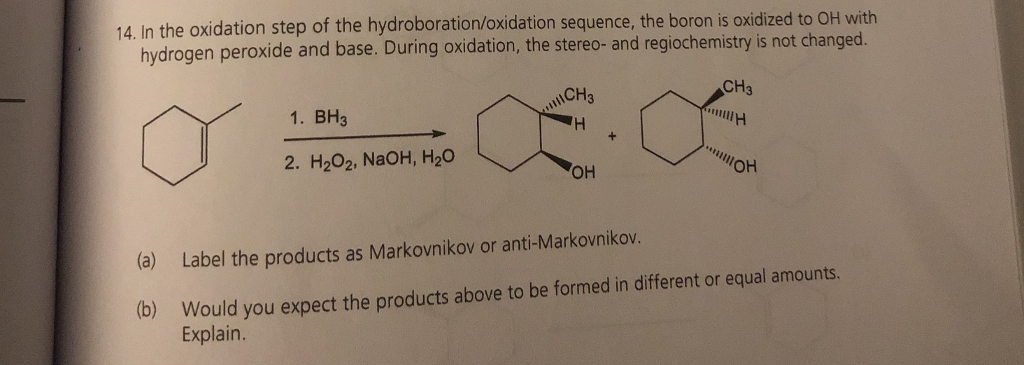Solved Electrophilic Addition Part B: Addition of Oxygen | Chegg.com