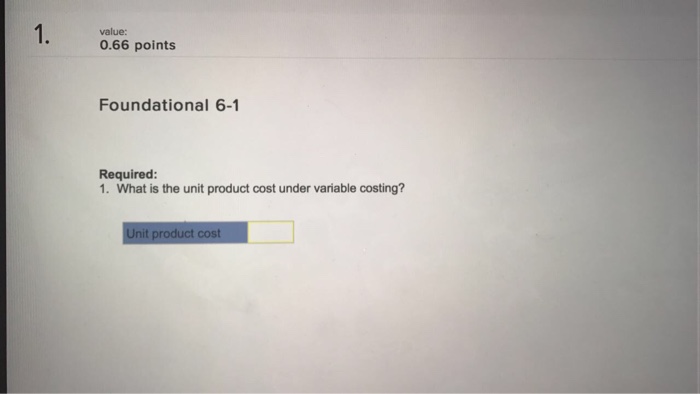 Solved Foundational (LO6-1, LO6-2, LO6-3, LO6-4) The | Chegg.com