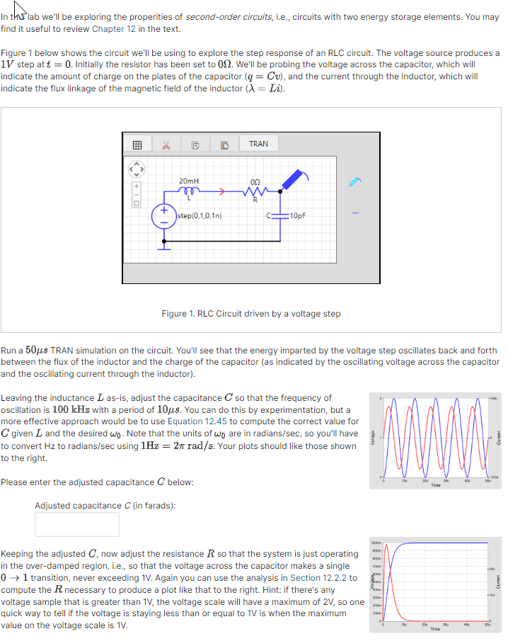Solved In this lab we'll be exploring the properities of | Chegg.com