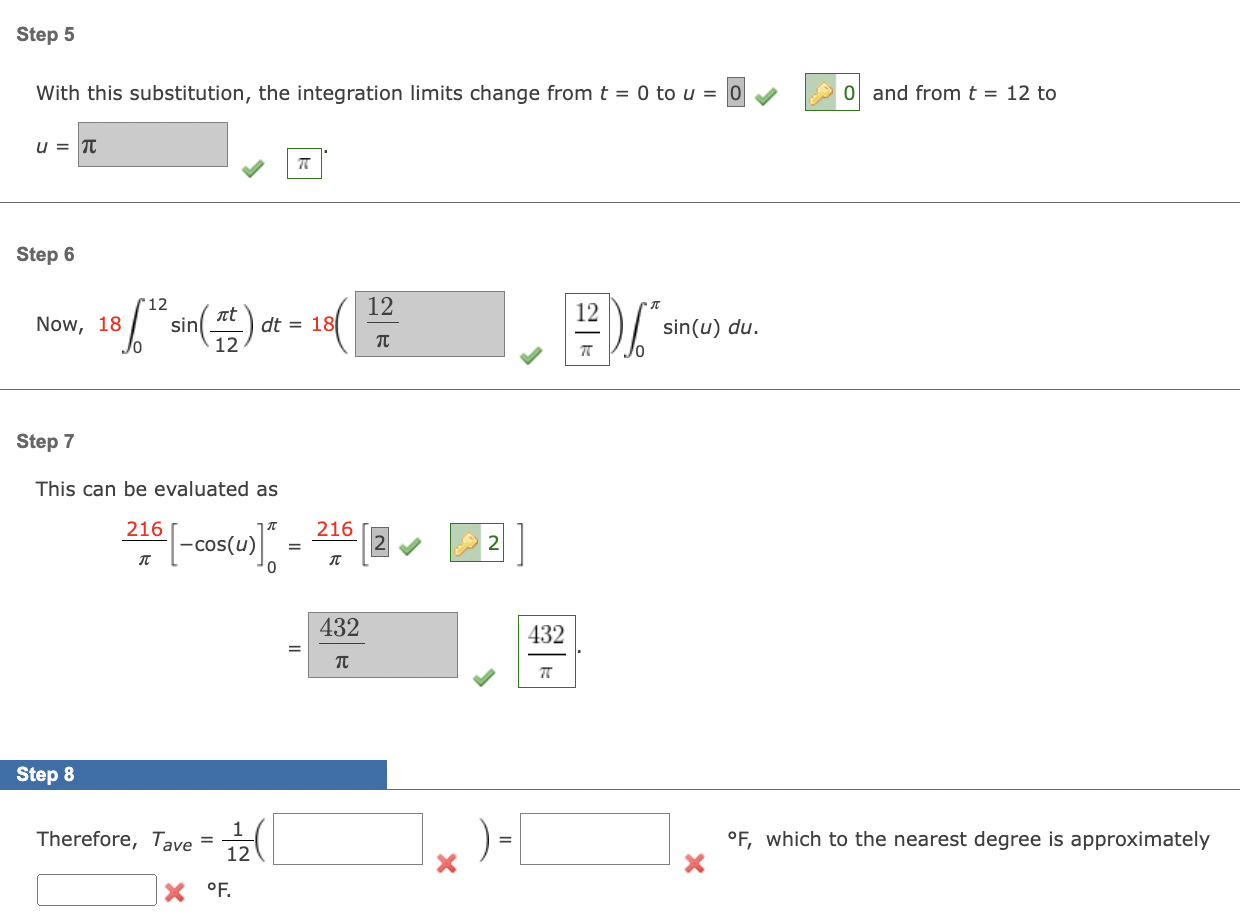 Solved With this substitution, the integration limits change | Chegg.com