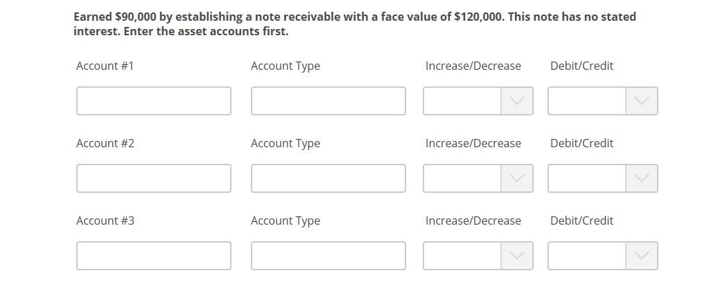 Collected cash for services Account #1 Account Type | Chegg.com