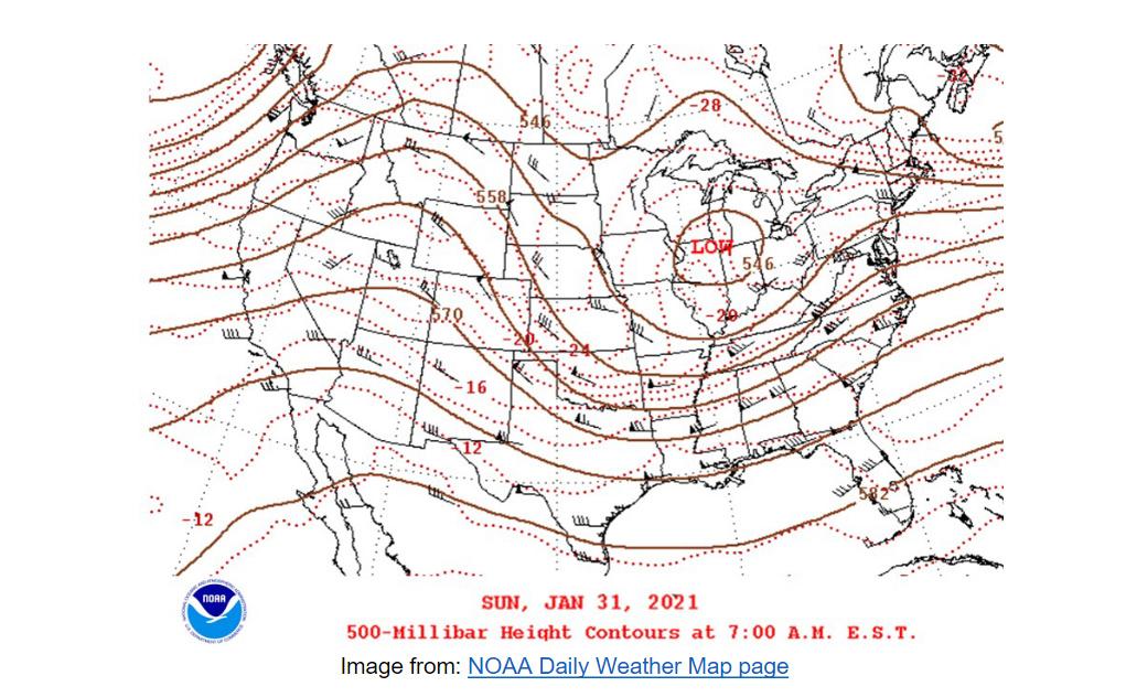 Solved Lesson Title: Ridges and Troughs In the upper | Chegg.com