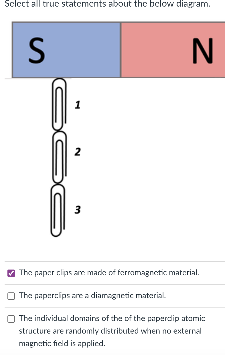 Solved Select all true statements about the below | Chegg.com