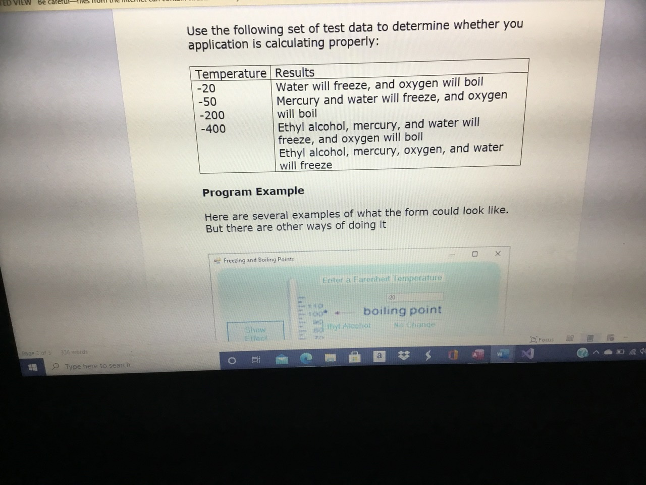 Solved In C# Windows Form create a freezing and boiling | Chegg.com