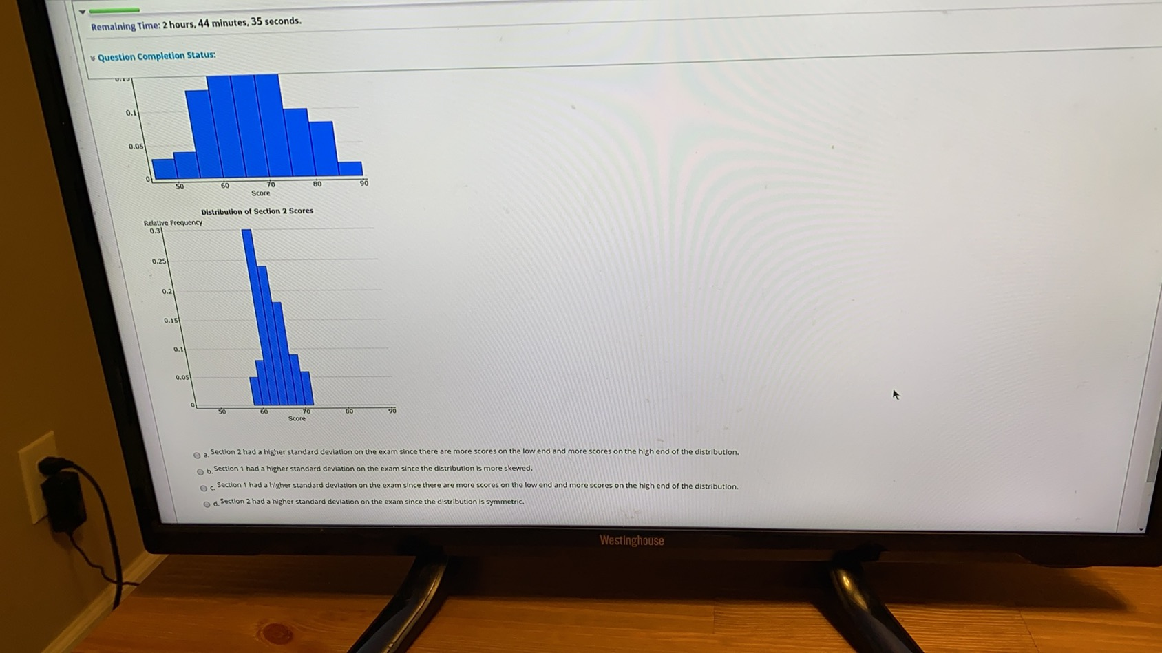 Solved Remaining Time: 2 hours, 44 minutes, 42 seconds. | Chegg.com