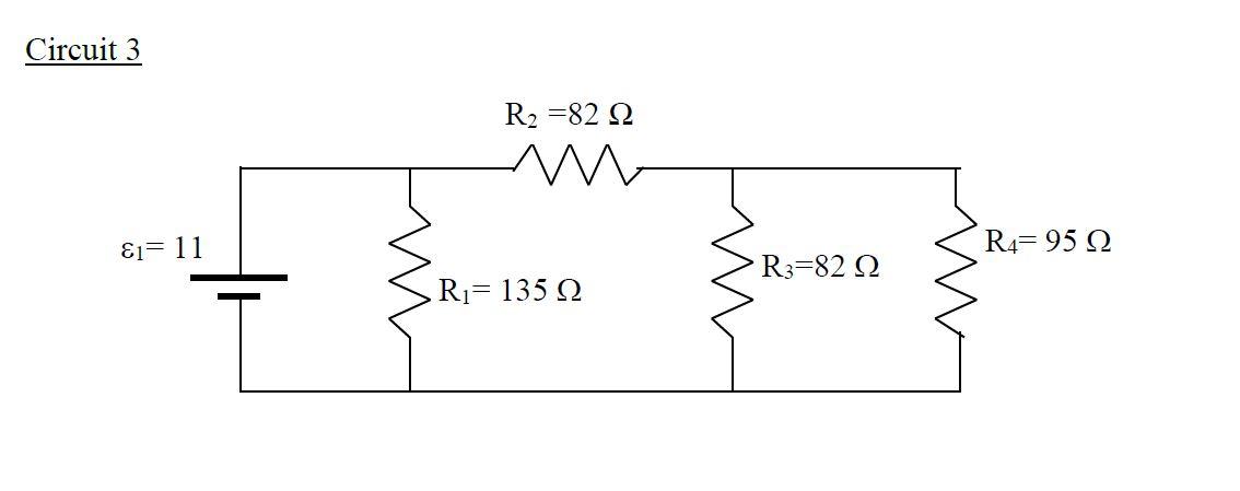 Solved Use Kirchhoff’s Rules to calculate the theoretical | Chegg.com