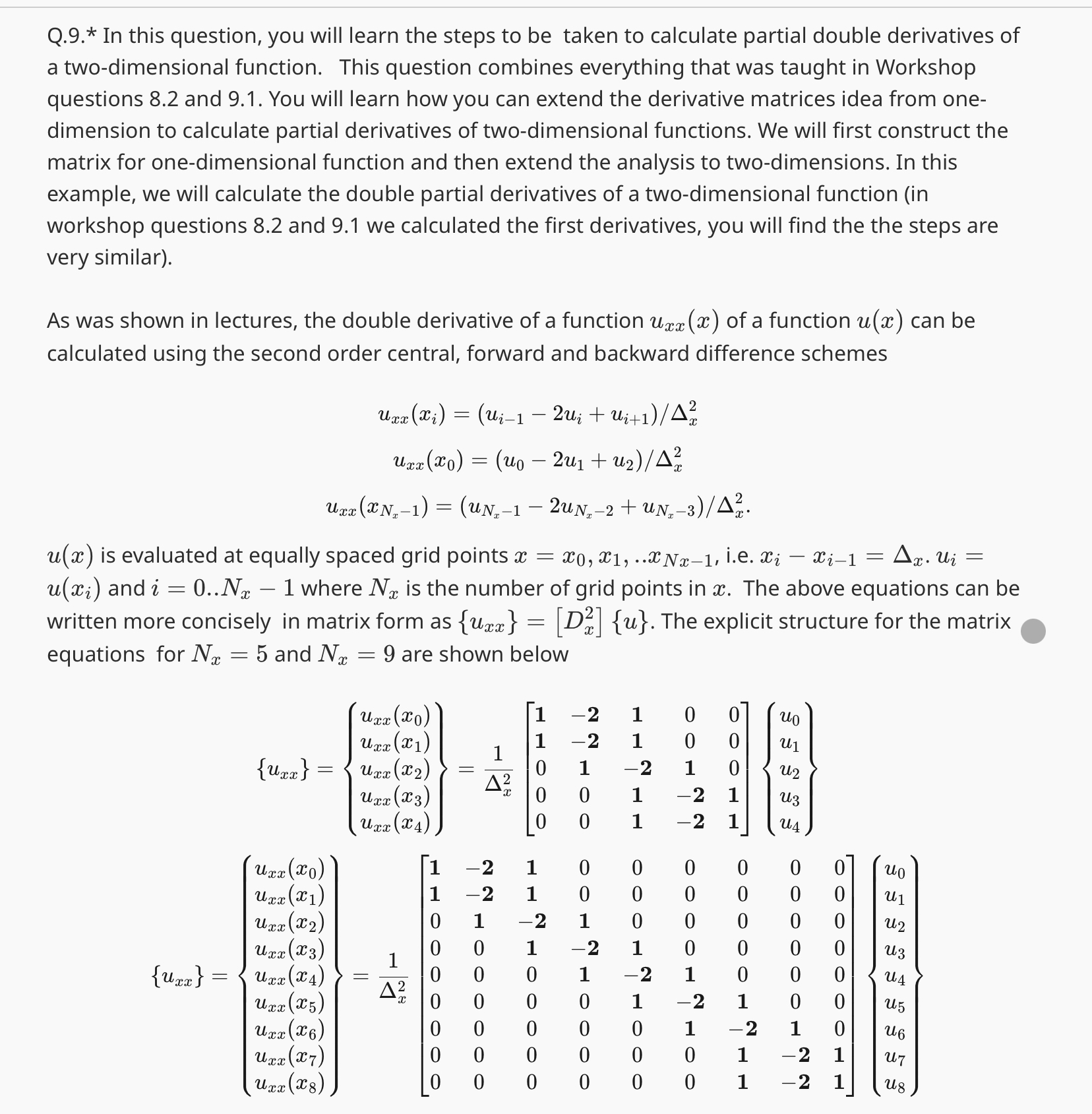 Q.9.* In this question, you will learn the steps to | Chegg.com