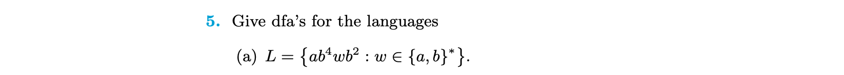 Solved 3. For E = {a,b), construct dfa's that accept the | Chegg.com