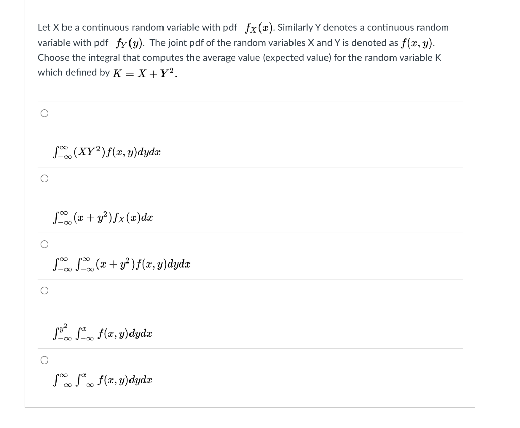 Solved Assume that X is a continuous random variable with | Chegg.com