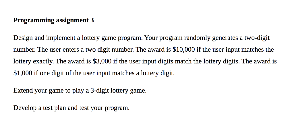 Solved Programming assignment 3 Design and implement a | Chegg.com