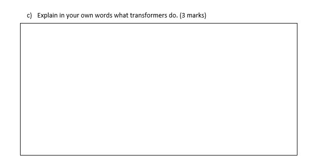Solved 2. Simulation of transformers (15 marks) In this | Chegg.com