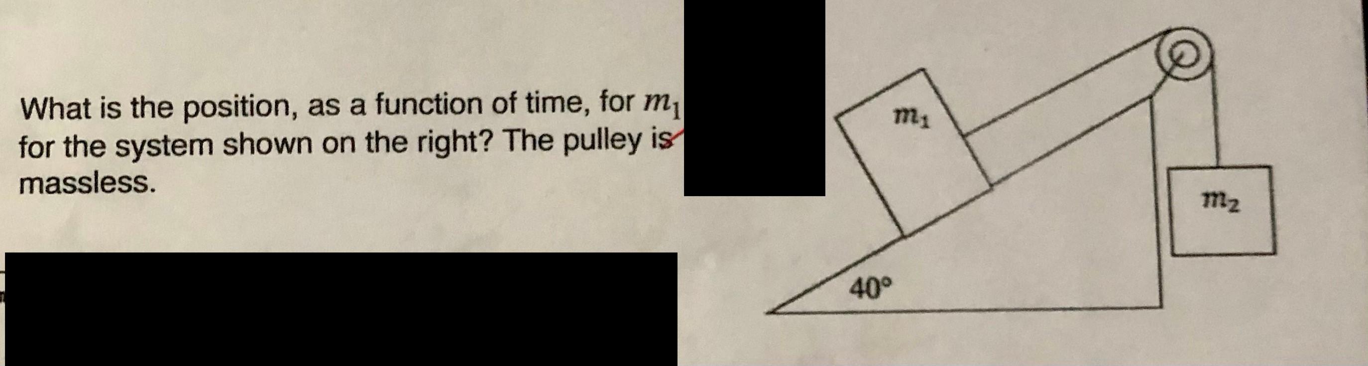 Solved Using Lagrangian Mechanics, solve the following | Chegg.com