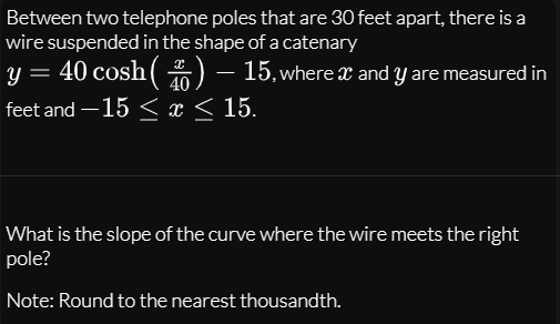 Solved Between two telephone poles that are 30 feet apart, | Chegg.com