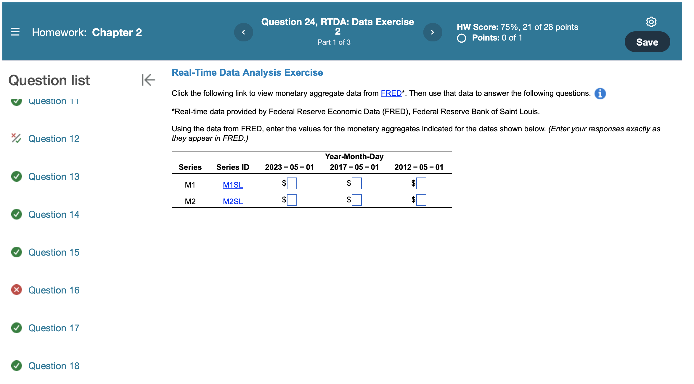 Solved estion list Question 11 Question 12 Question 13 | Chegg.com