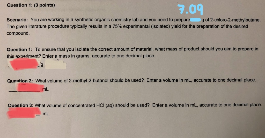 Solved PLEASE HELP: Synthesis of a Tertiary Alkyl Halide | Chegg.com
