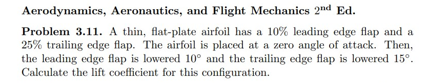 Solved Aerodynamics, Aeronautics, and Flight Mechanics 2nd | Chegg.com