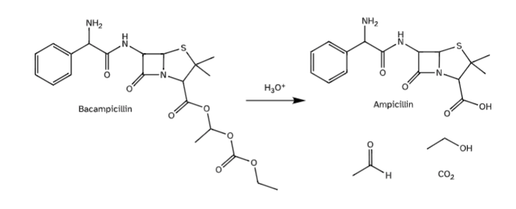 Solved Ampicillin is an antibiotic used to prevent and treat | Chegg.com