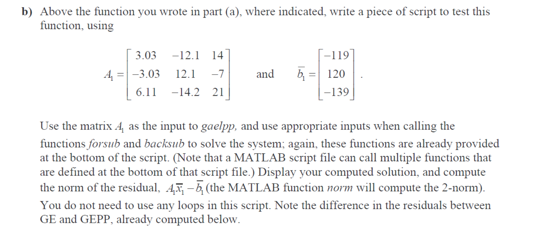 1) In this problem, you will convert a function that | Chegg.com