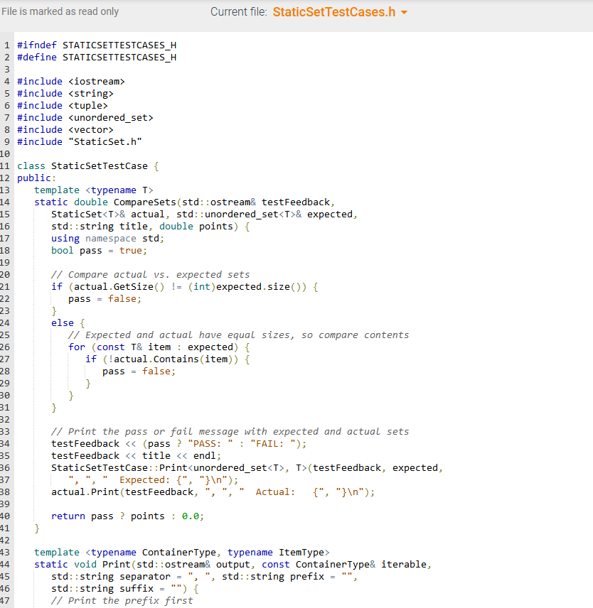 Solved Need help in Data Structures. Providing Main.cpp, and | Chegg.com