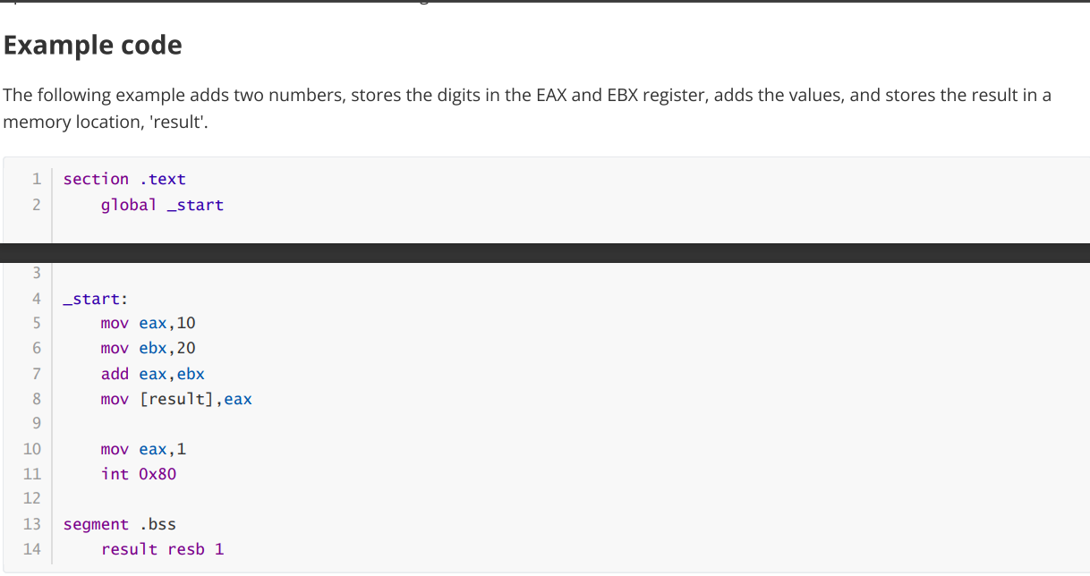 Solved _et's explore some arithmetic instructions. | Chegg.com