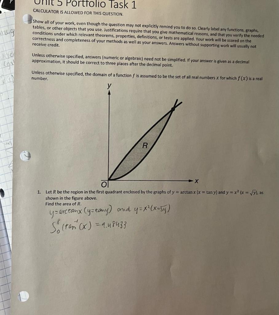 Solved CALCULATOR IS ALLOWED FOR THIS QUESTION. Show all of | Chegg.com