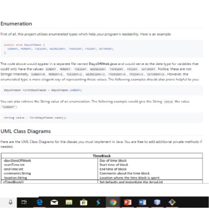 Enumeration First of all this project utilizes | Chegg.com