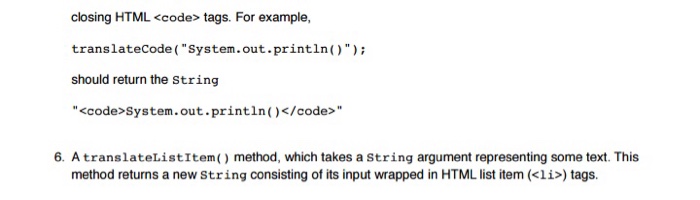 Solved Instructions Implement a small Java program that | Chegg.com