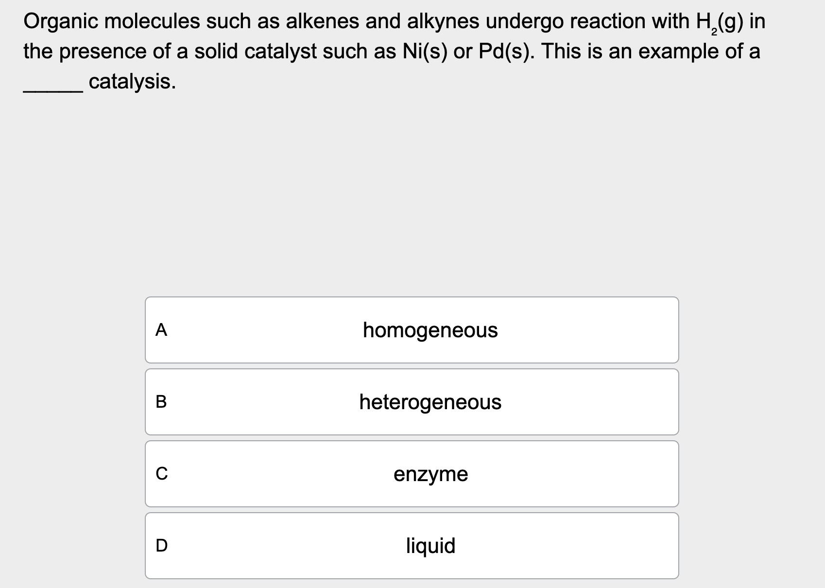 Solved Organic molecules such as alkenes and alkynes undergo | Chegg.com