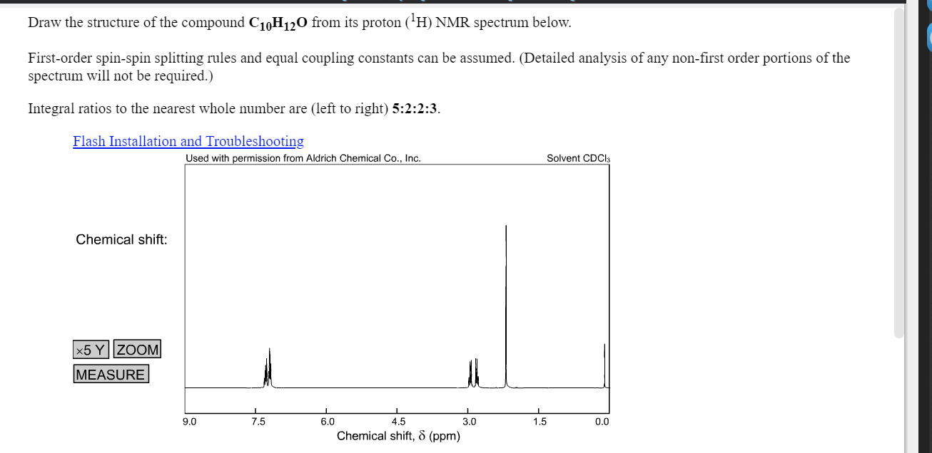 Solved Draw the structure of the compound C10H120 from its | Chegg.com