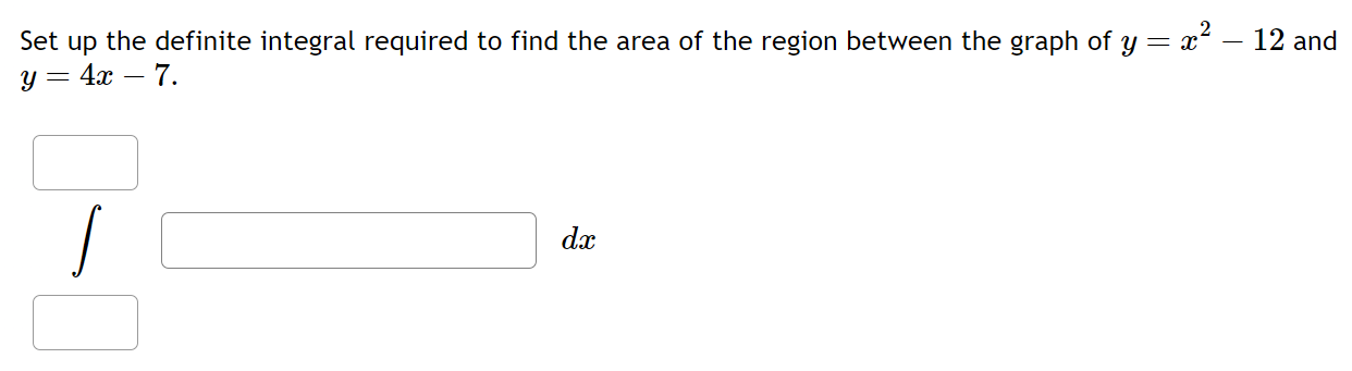 Solved Set up the definite integral required to find the | Chegg.com