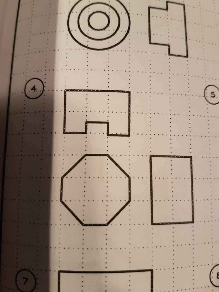 Solved Engineering Graphics: Sketch an isometric drawing of | Chegg.com