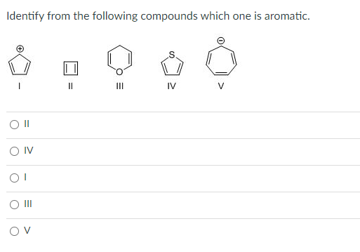 Solved Identify from the following compounds which one is | Chegg.com