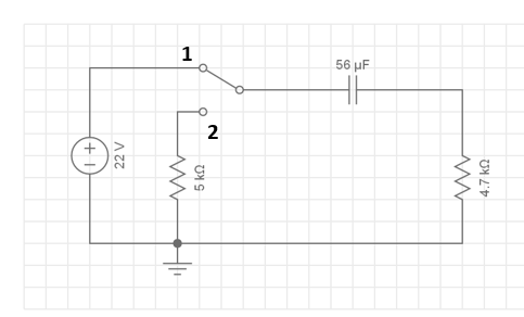 Solved Solve a) T (time constant charging phase) (Tau | Chegg.com