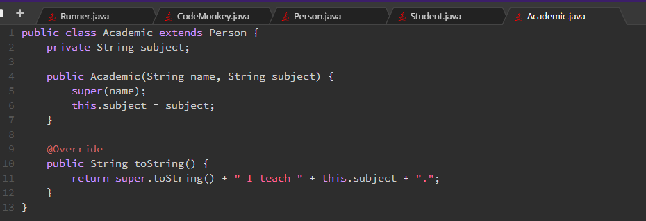 Solved Inheritance Not Only Passes On Methods And Data It 8516
