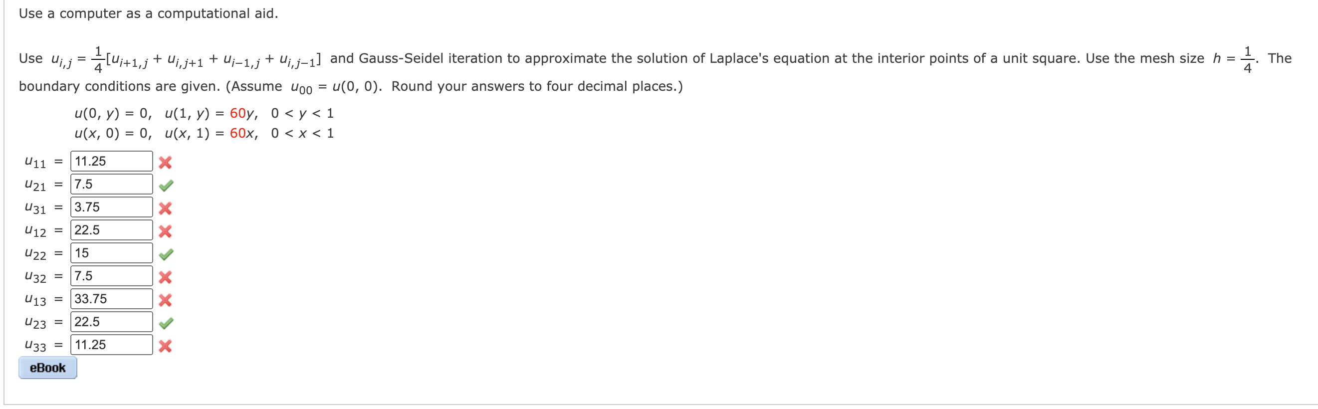 Solved Use a computer as a computational aid. boundary | Chegg.com
