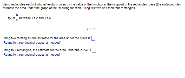 Solved Using rectangles each of whose height is given by the | Chegg.com