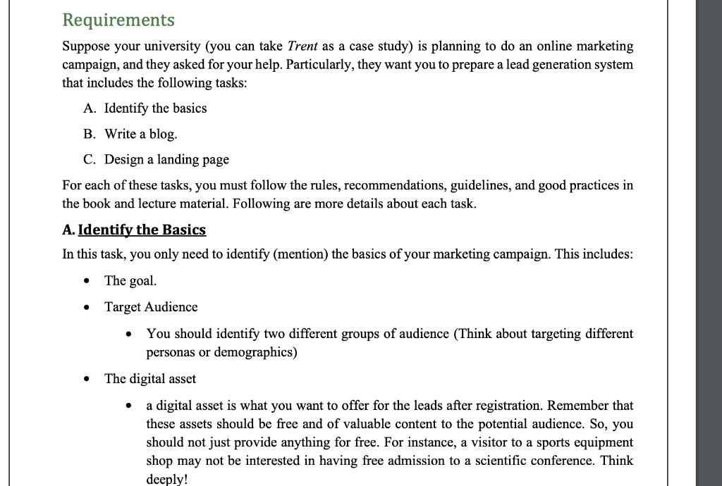 Requirements Suppose your university (you can take | Chegg.com